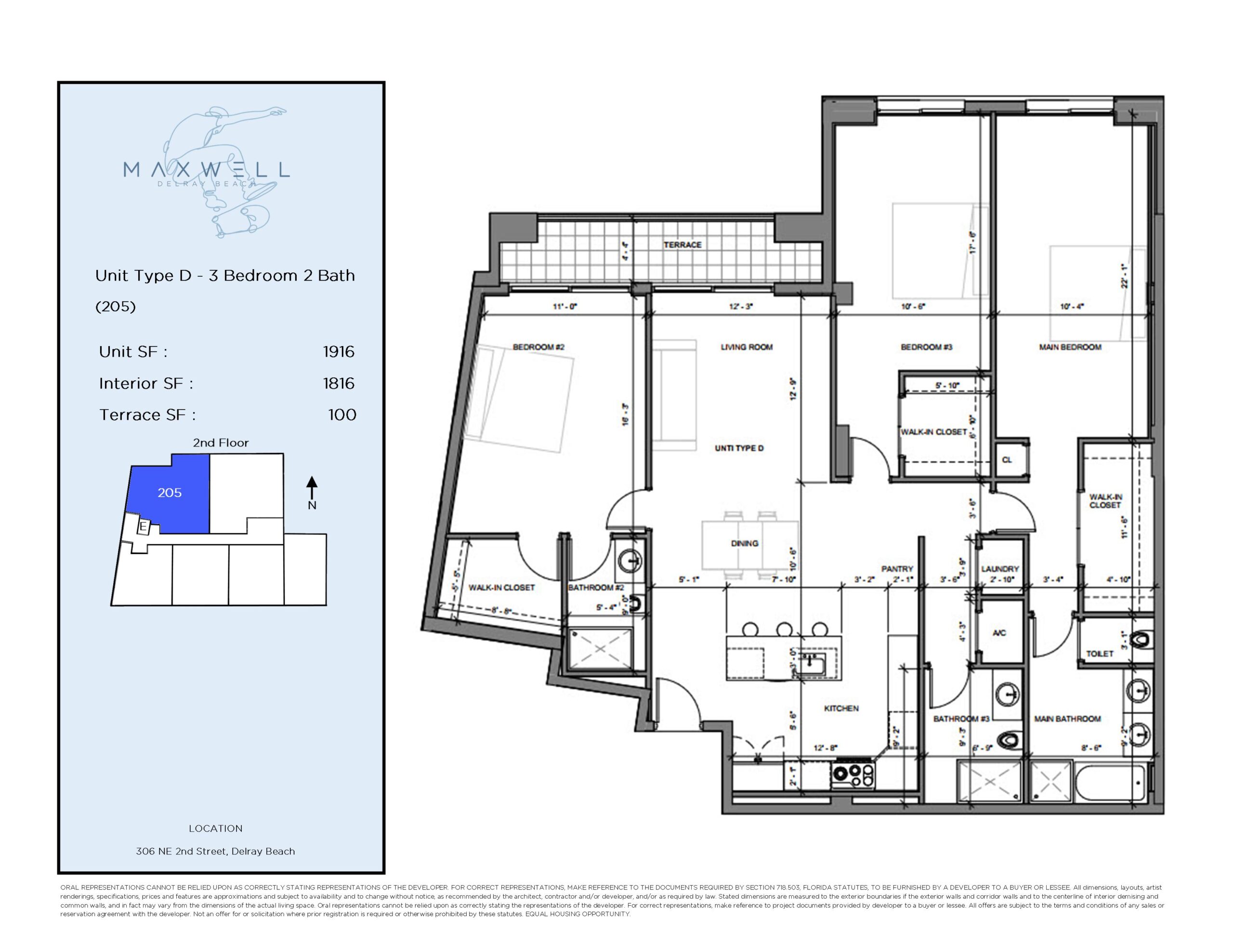 Floor Plans - The Maxwell