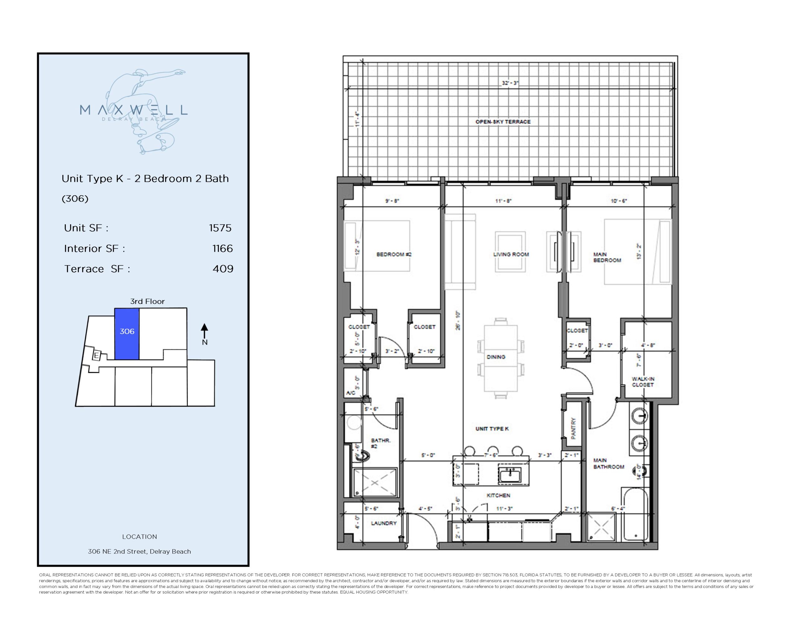 Floor Plans - The Maxwell