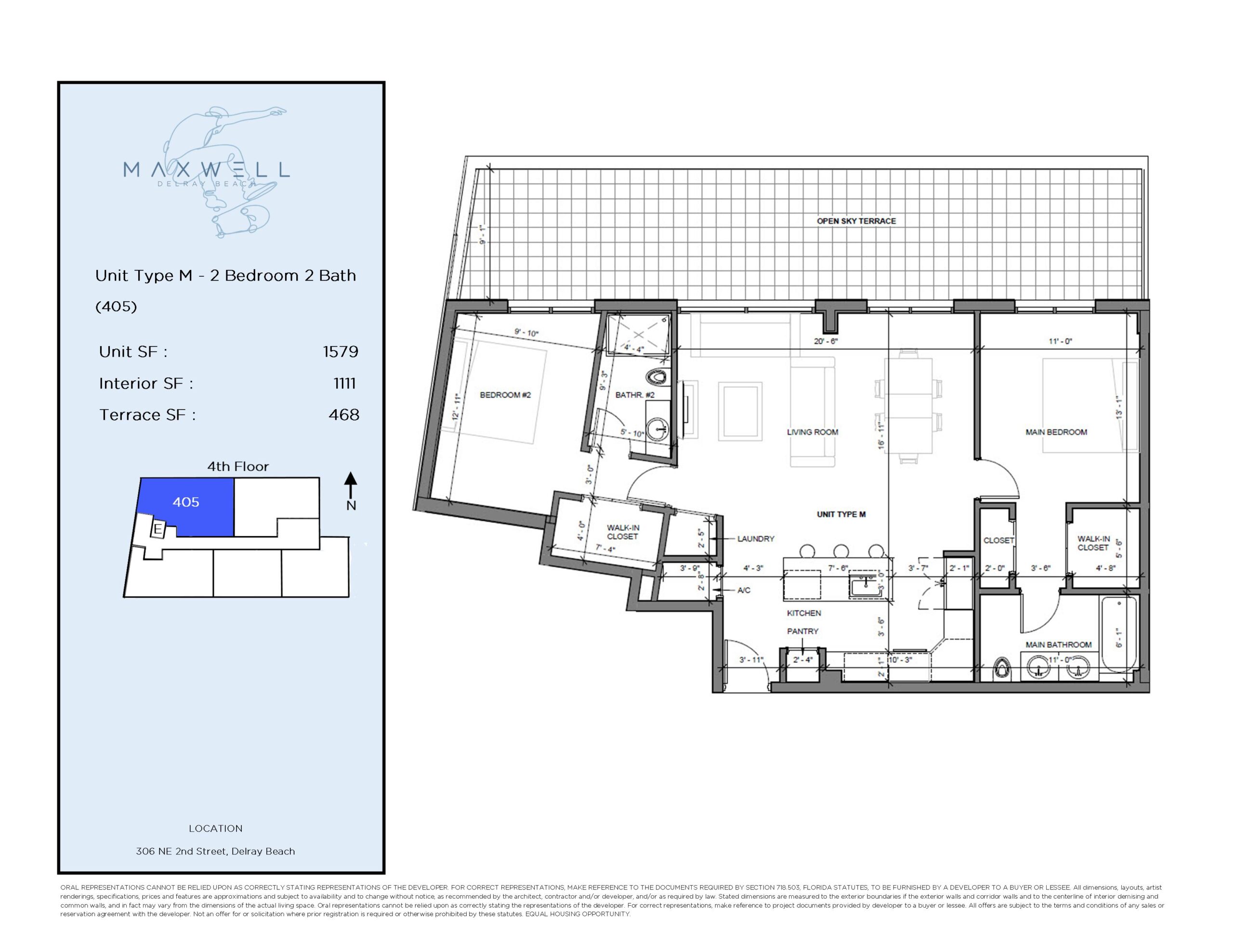 Floor Plans - The Maxwell
