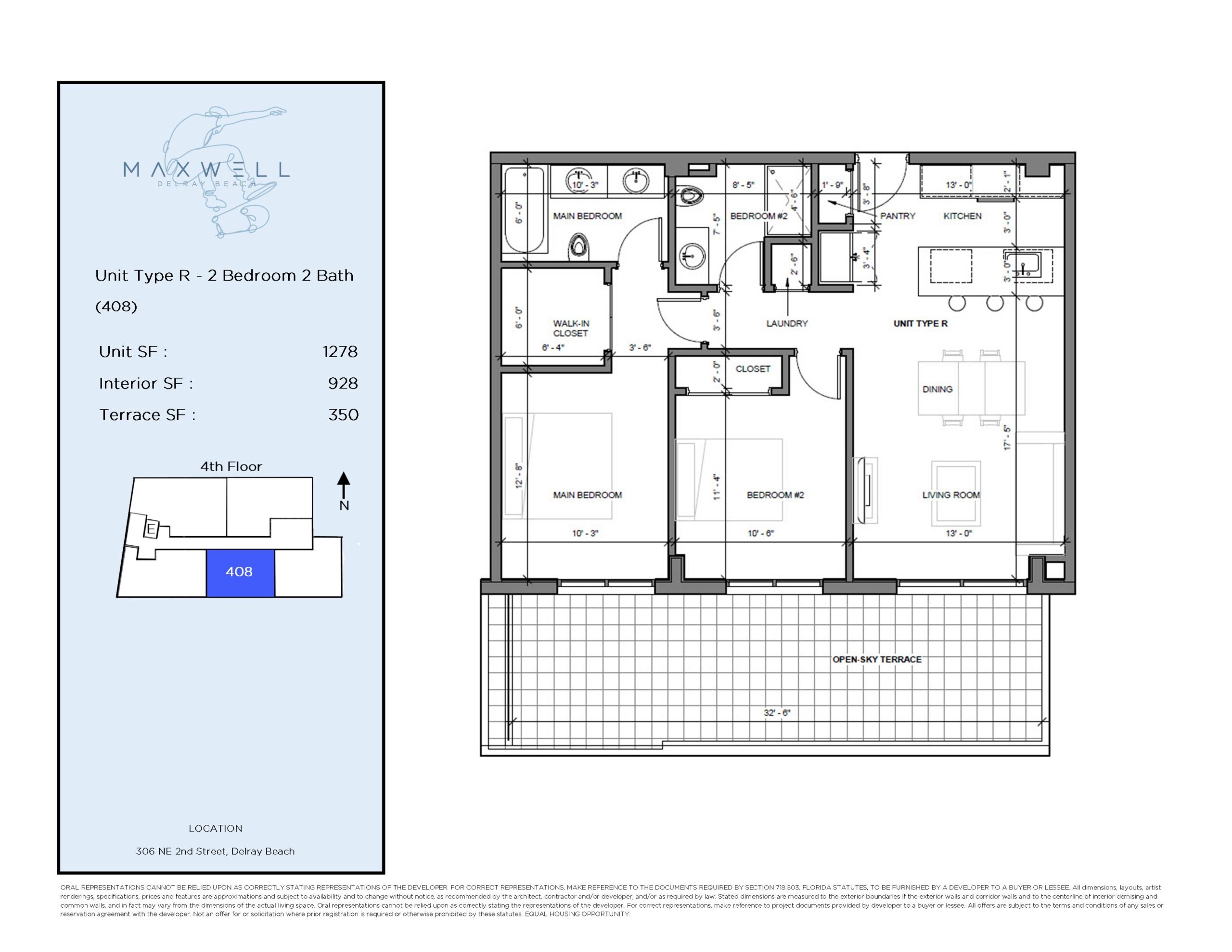 Floor Plans - The Maxwell